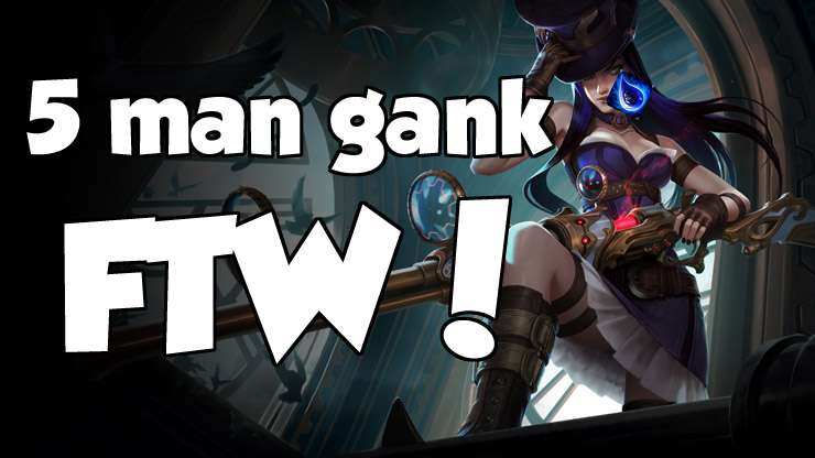 O tym, jak 5 man gank na bocie może Wam wygrać mecz – How2Play